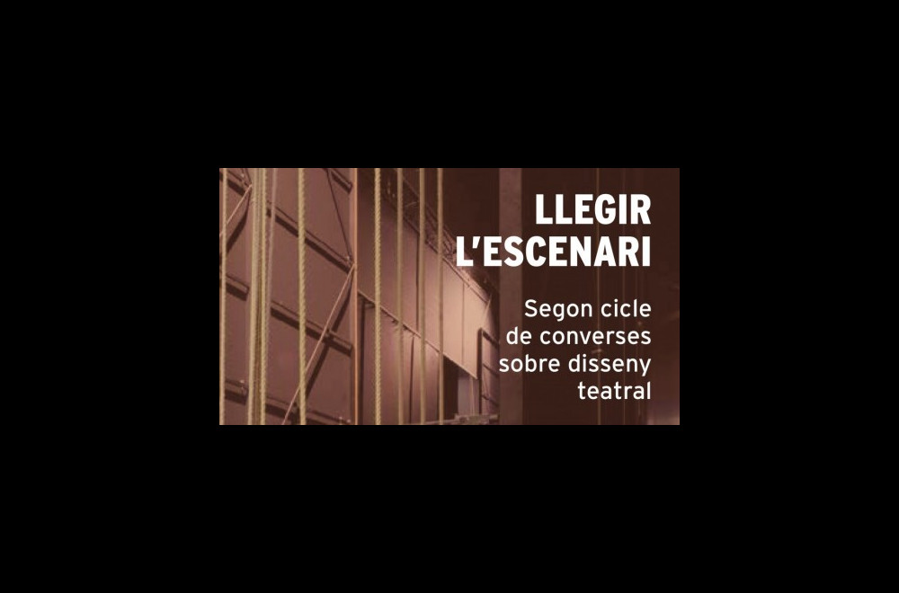 Guía de lectura del ciclo "Llegir l'escenari" | Disseny Hub Barcelona